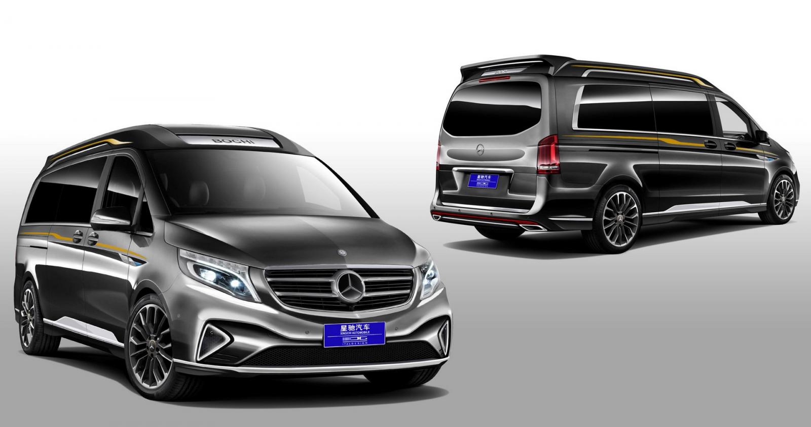 Italdesign Vulcanus - "Chuyên cơ mặt đất" ra đời từ Mercedes-Benz V260L
