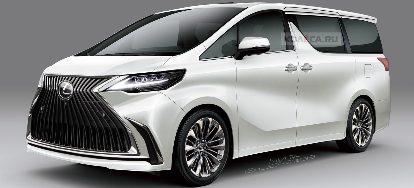 Minivan Lexus mới có thể trông thế này nếu nó dựa trên Toyota Alphard