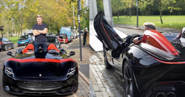 Vua đầu bếp Gordon Ramsay tậu siêu phẩm Ferrari Monza SP2 gần 2 triệu đô la
