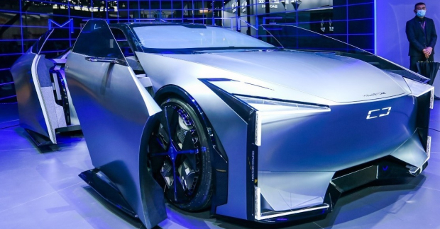 Qoros Milestone - Mẫu concept có thiết kế "viễn tưởng nhất" với cửa ...