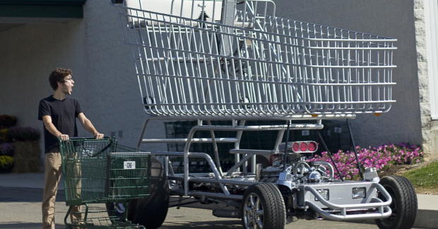 Shopper Chopper - Chiếc xe đẩy hàng khổng lồ lắp động cơ V8, mạnh 340 ...
