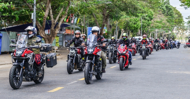 60 biker đem dàn xe Honda PKL tiền tỉ đi phượt 1.000 km