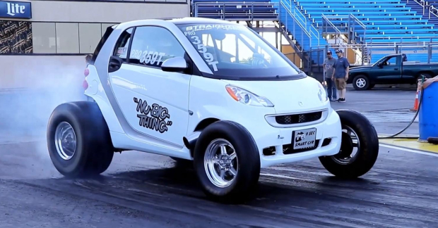 Đây là chiếc Smart Fortwo độ đua drag nhanh nhất thế giới, trang bị ...