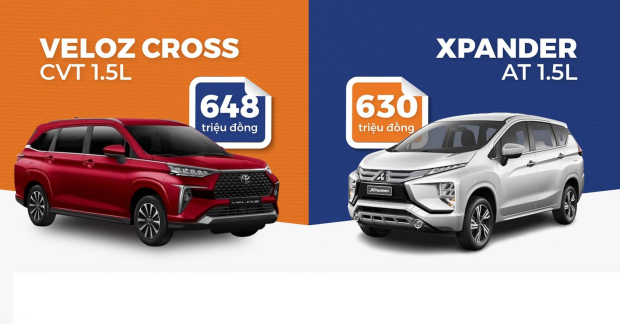 Tầm tiền dưới 700 triệu đồng, chọn mua Toyota Veloz Cross hay ...