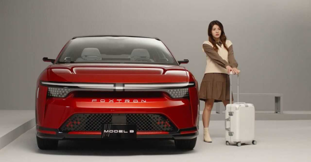 Foxtron Model B - ô tô điện của nhà sản xuất iPhone Foxconn - lộ diện, cũng do Pininfarina thiết ...