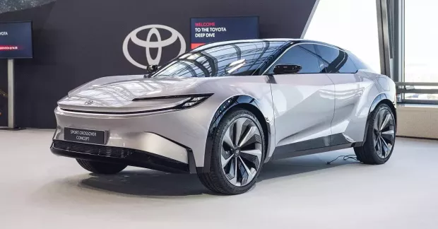 Toyota vén màn mẫu SUV điện với thiết kế mượt mà, dùng công nghệ của ...