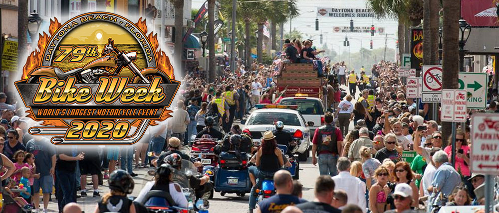 Không sợ Covid-19, hàng trăm nghìn biker Mỹ vẫn diễu hành tại Daytona ...