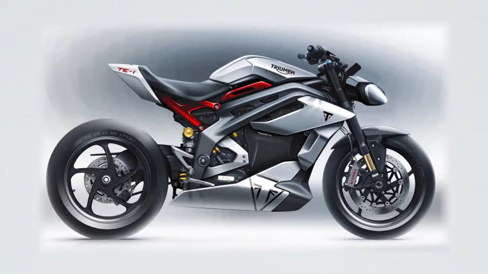 Triumph hé lộ xe môtô điện Triumph TE-1 Prototype, sở hữu nhiều trang ...