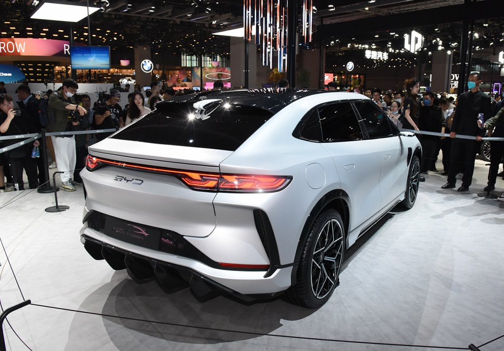 BYD Song L - SUV điện với thiết kế như con lai của Kia EV6 và Porsche ...